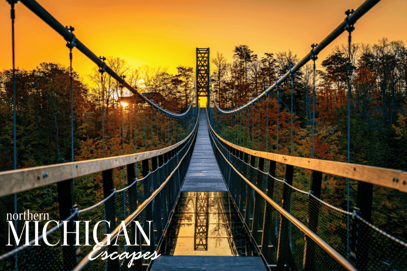 Skybridge Michigan: Visit the Suspension Bridge